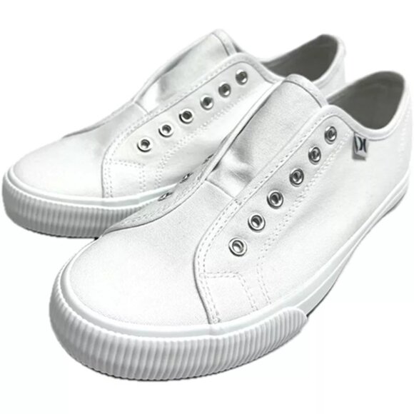 Hurley | Shoes | Hurley Ladies Chloe Slip On Canvas Sneaker Shoes ...